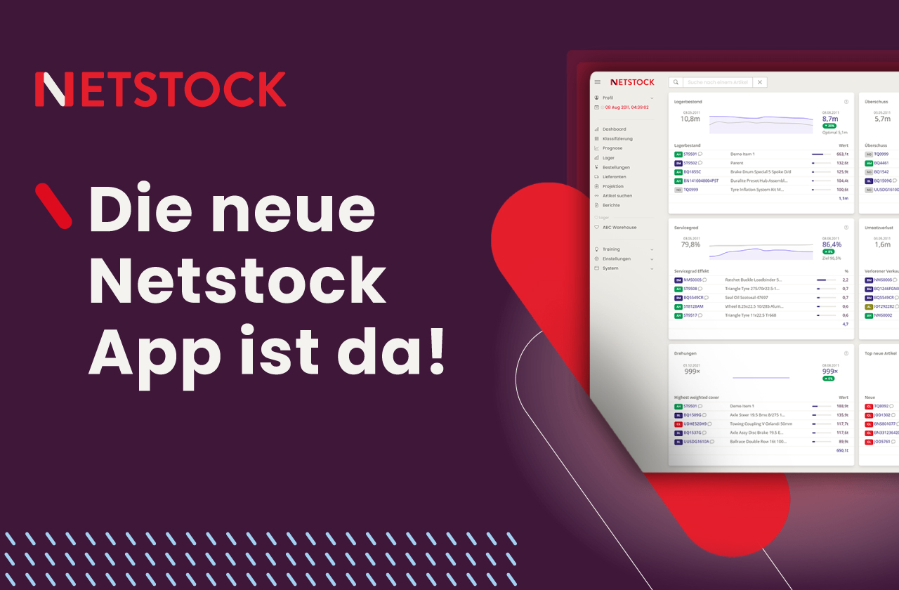Netstock bringt die neue App für vorausschauende Bestandsoptimierung ...