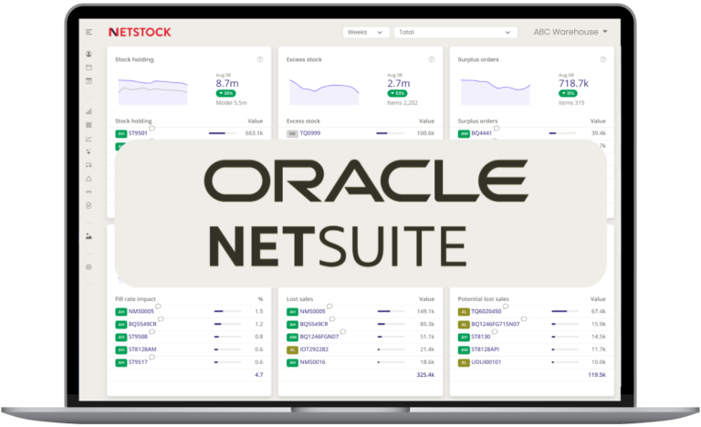 Oracle NetSuite Inventory Management Integration | Netstock
